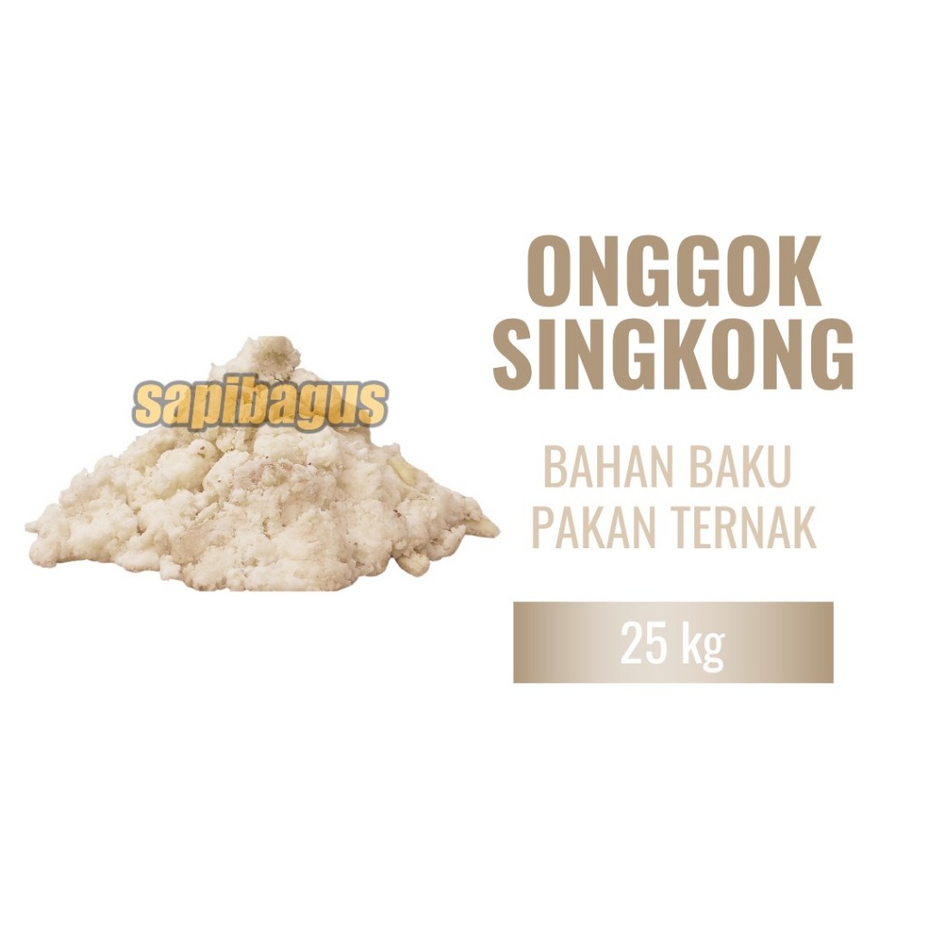 Jual Onggok Singkong 25 kg - Bahan Baku Pakan Ternak - Sapibagus ...