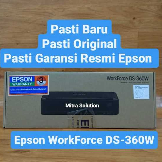 Jual Scanner Portable Epson DS 360W DS-360W DS360W Wifi | Shopee Indonesia