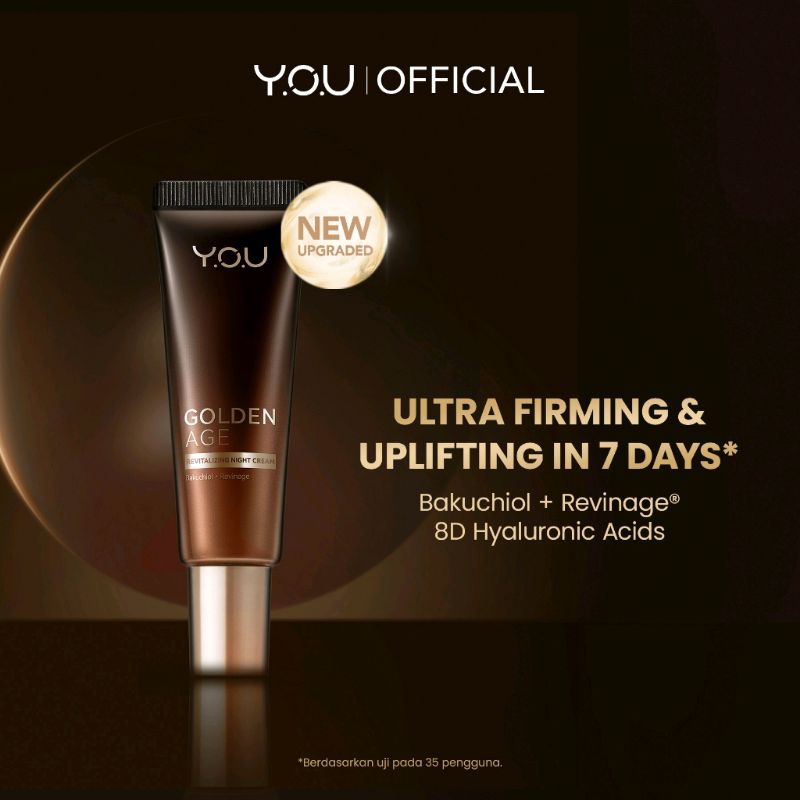 Jual YOU GOLDEN AGE NIGHT CREAM | Shopee Indonesia