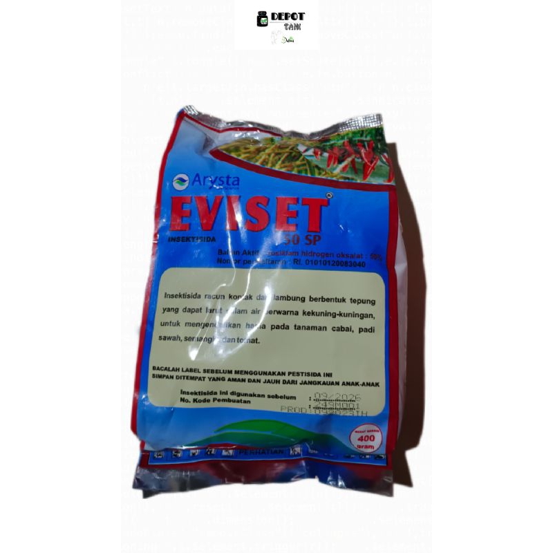 Jual Insektisida EVISET 400 gram | Shopee Indonesia