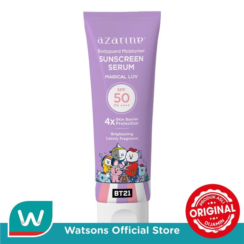 Jual Azarine X BT21 Bodyguard Moisturizer Sunscreen Serum Magical Luv ...