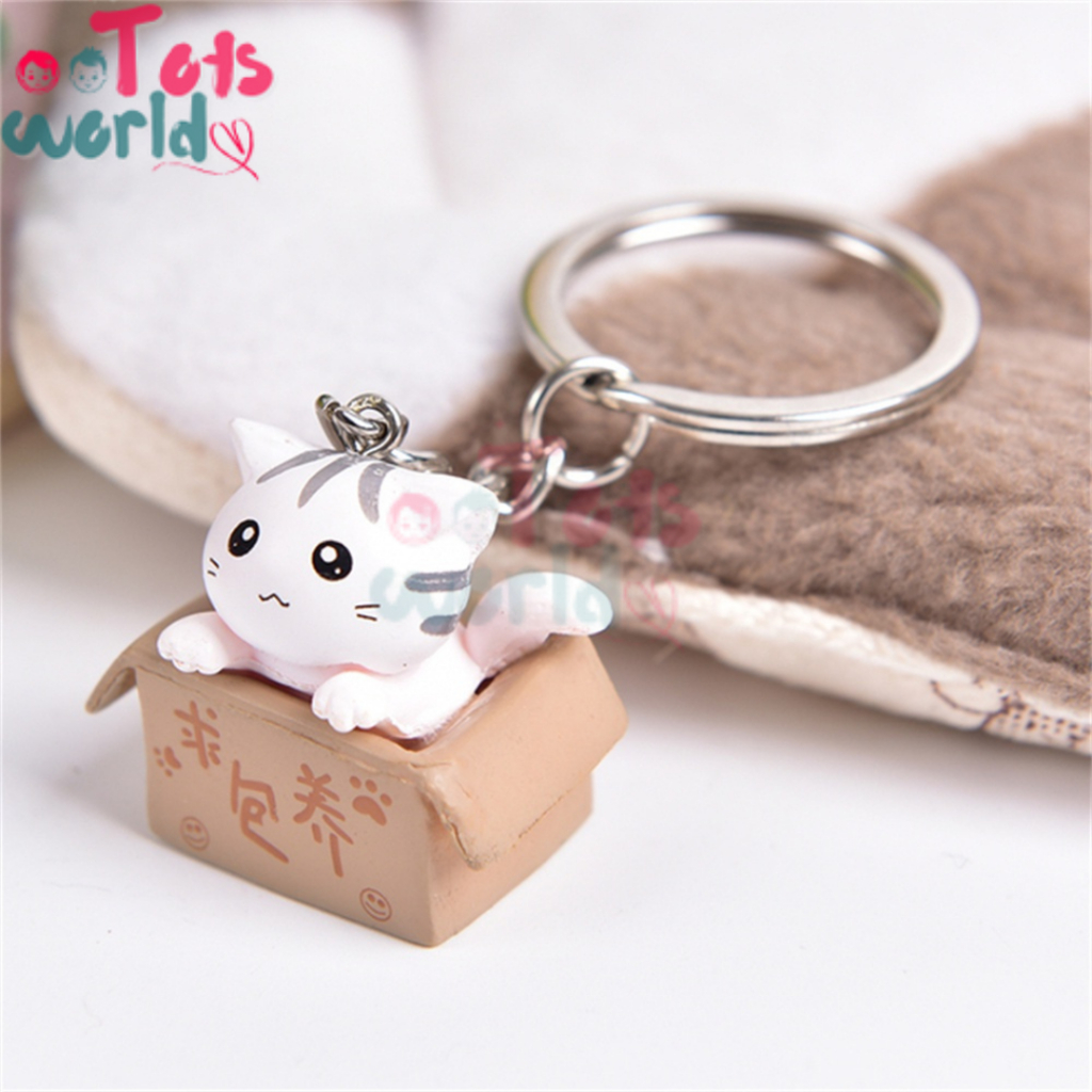 Jual Gantungan Kunci Kucing Lucu Keychain Hanging Cat | Shopee Indonesia