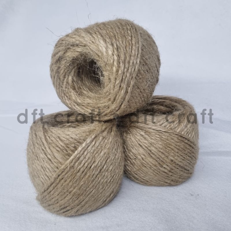 Jual [1 ROLL] TALI GONI TALI RAMI HEMP ROPE | Shopee Indonesia