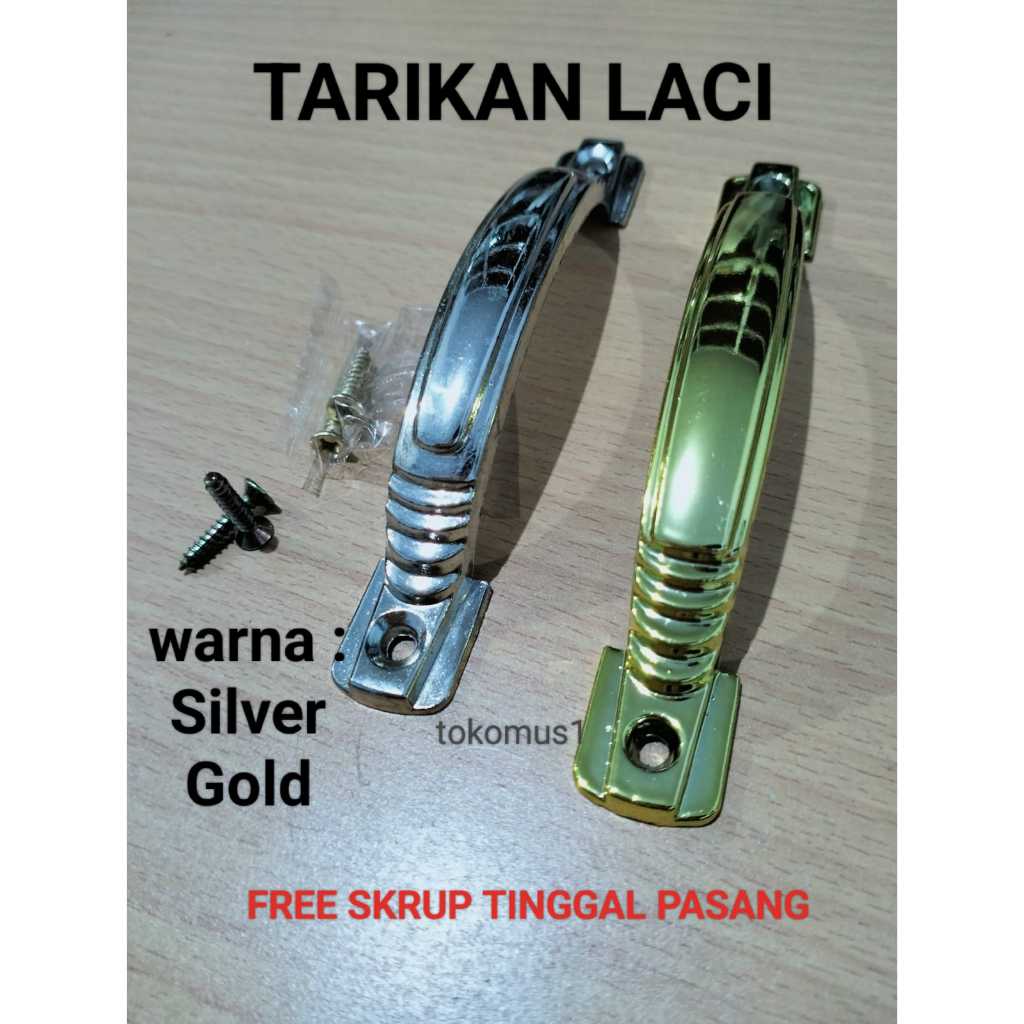 Jual TARIKAN LACI BESI HANDLE PINTU SLIDING KROM PEGANGAN LEMARI ...