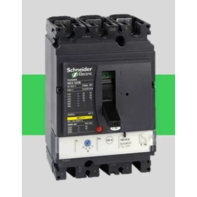 Jual SCHNEIDER NSX100H 3P 50A 2.2M 70KA C10H32M050 ORIGINAL ASLI ...