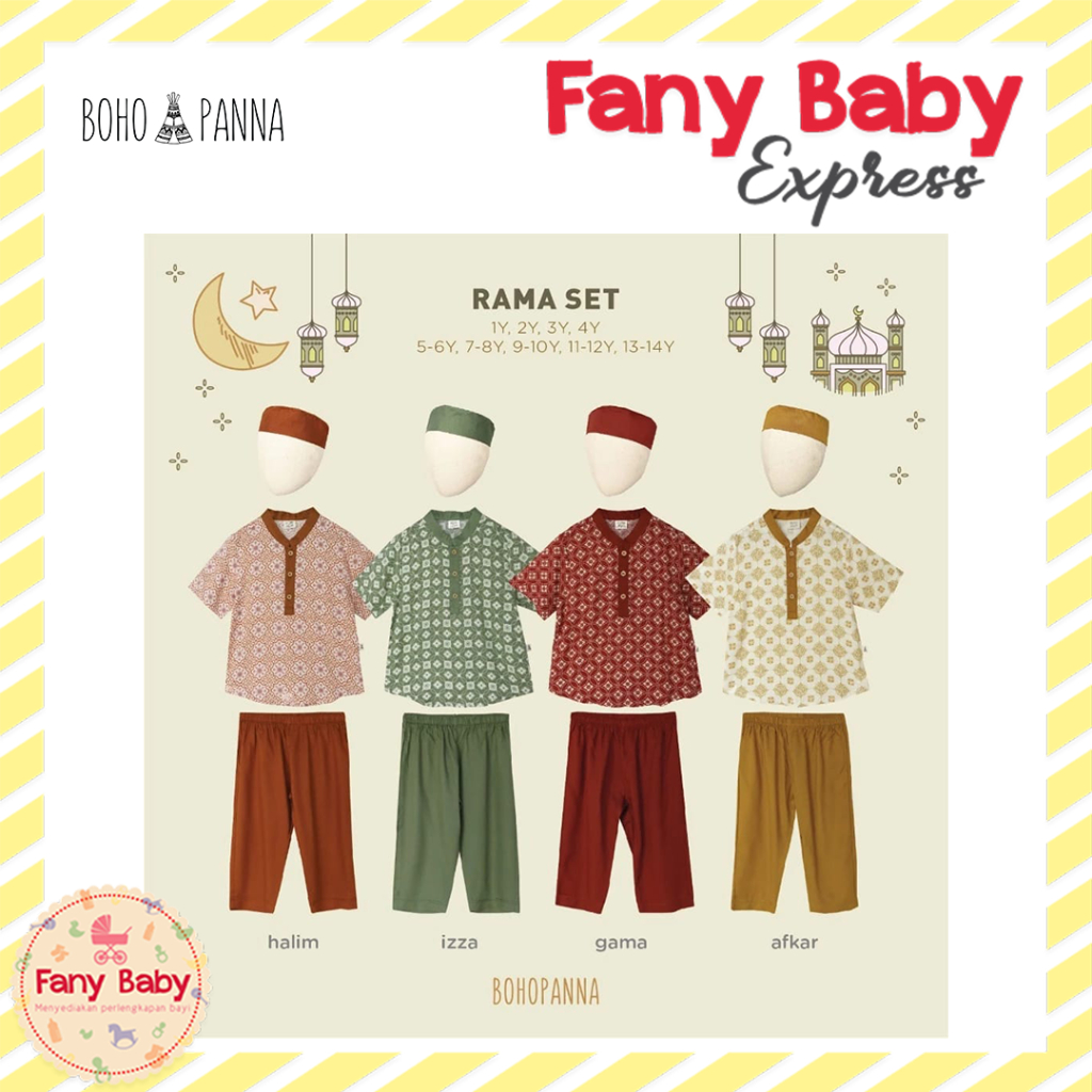 Jual BOHOPANNA - RAYA COLLECTION - RAMA SET | Shopee Indonesia