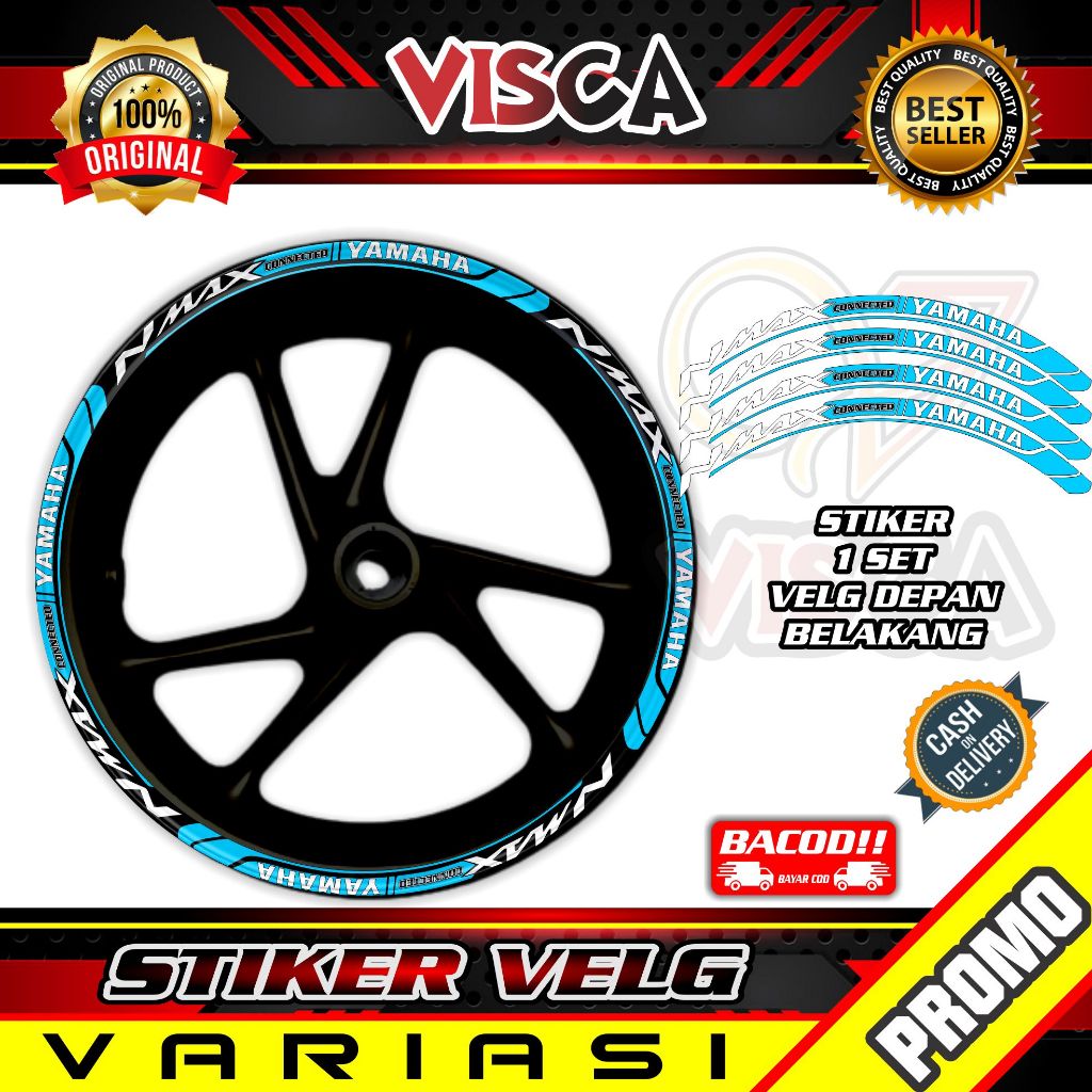 Jual Stiker Velg - Sticker Velk - Stiker Cutting Velg - Stiker Velk ...