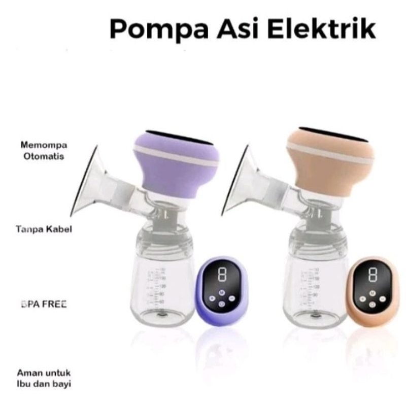 Jual pompa Asi elektrik portable rechargeable single electric breast ...