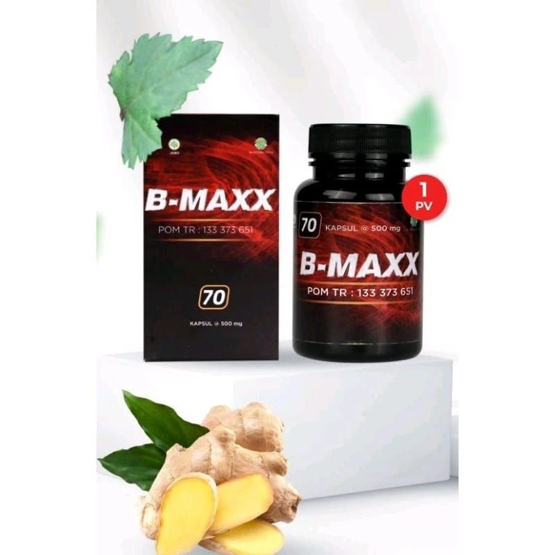 Jual B - Max Herbal Kemasan 70 Kapsul @ 500 mg | Shopee Indonesia