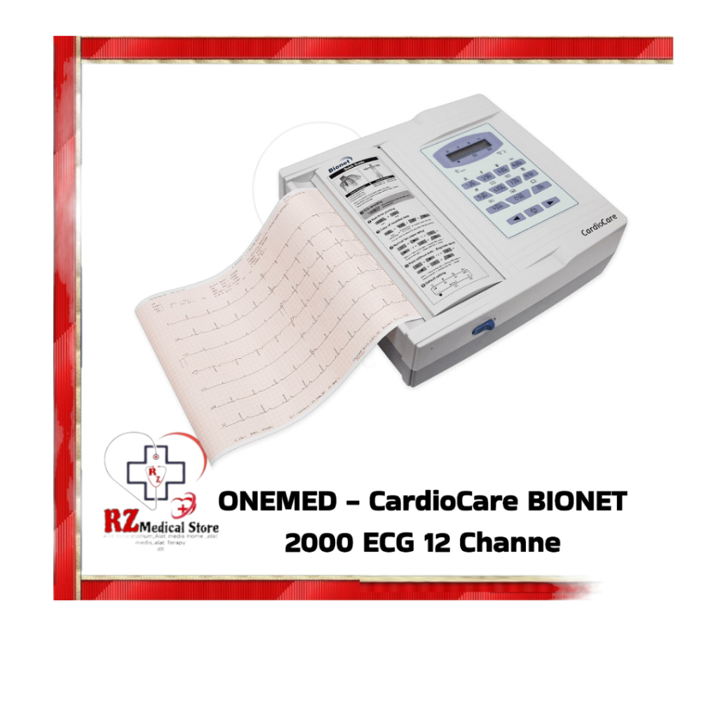 Jual ONEMED - CardioCare BIONET 2000 ECG 12 Channel | Shopee Indonesia