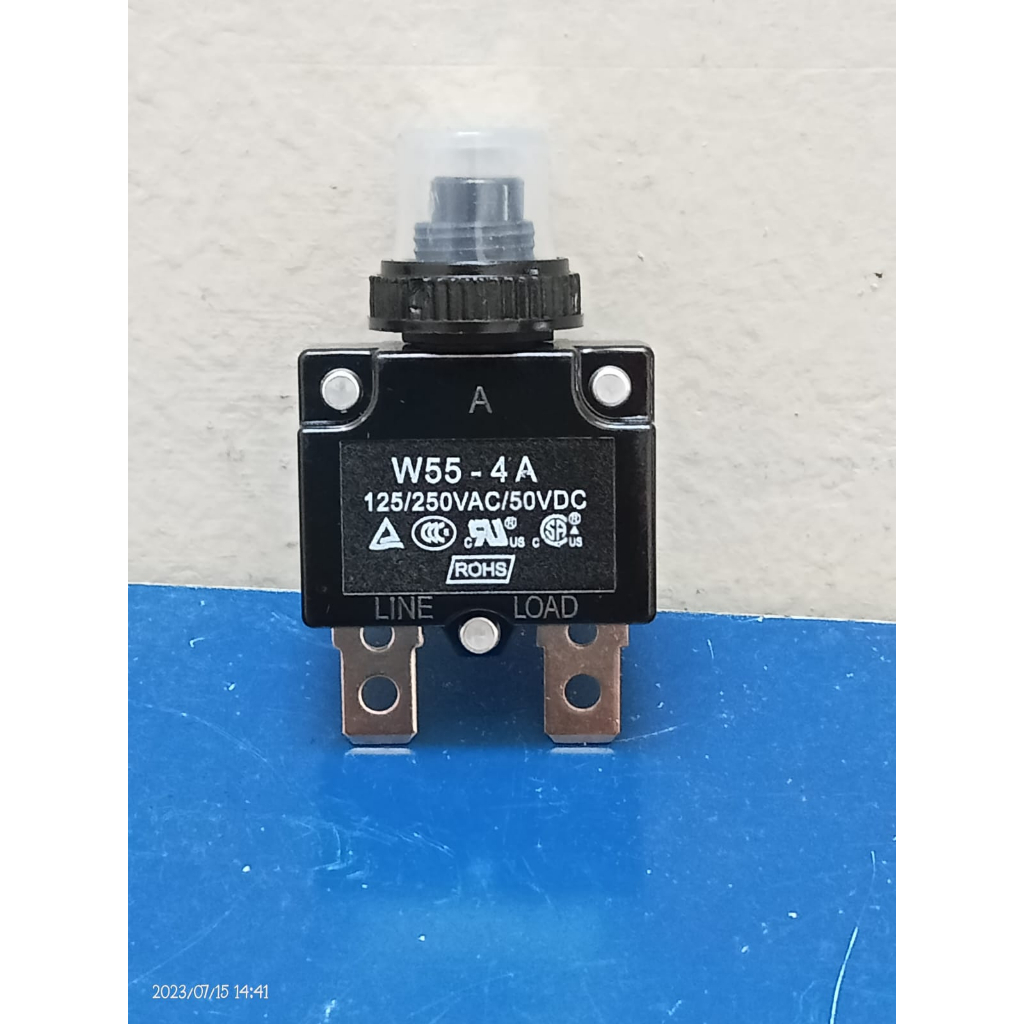 Jual overload pompa air satelit (protector switch / circuit breaker) 4A ...