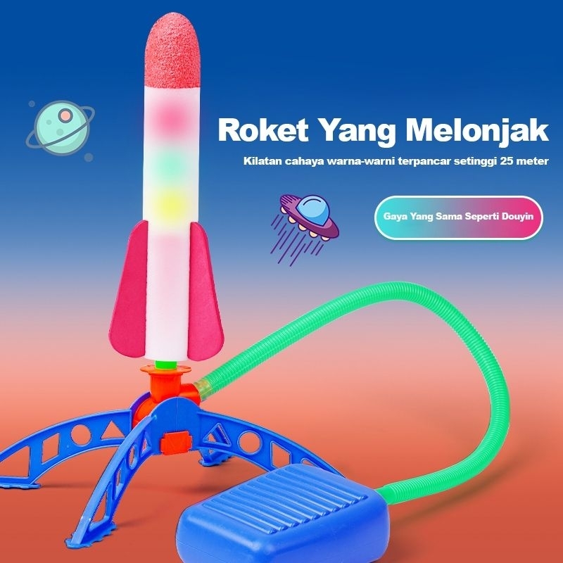 Jual Roket Peluncuran Mainan Anak Anak Roket Meluncur / Mainan Roket ...