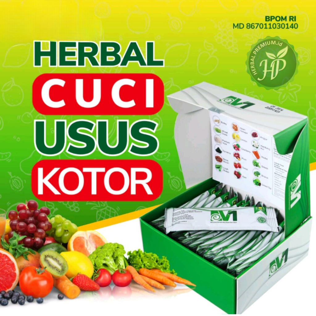 Jual Minuman Detox Herbal Cuci Usus Kotor | V1 Nasa Detox Usus | Usus ...