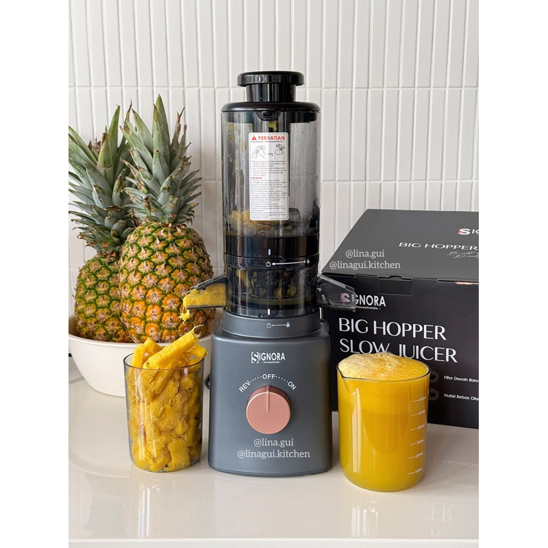 Jual SLOW JUICER SIGNORA BIG HOPPER | Shopee Indonesia