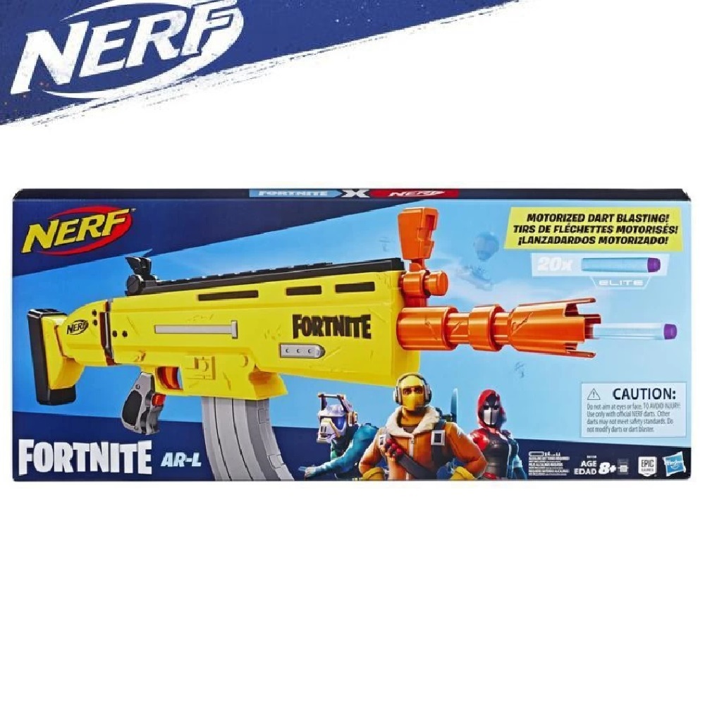 Jual NERF Fortnite AR-L ARL Motorized Blaster NRRE7061 | Shopee Indonesia