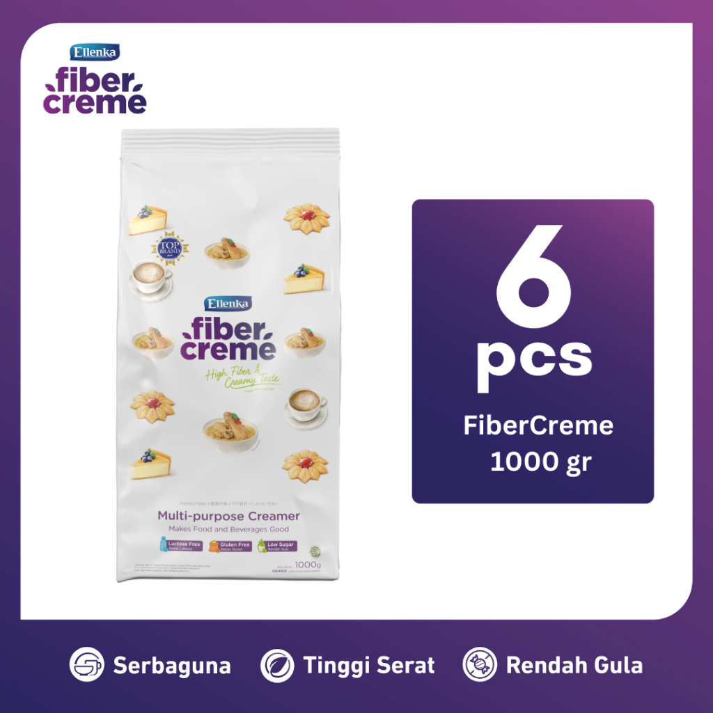 Jual FiberCreme Foil Pack 1000 gr - 6 Pcs | Shopee Indonesia