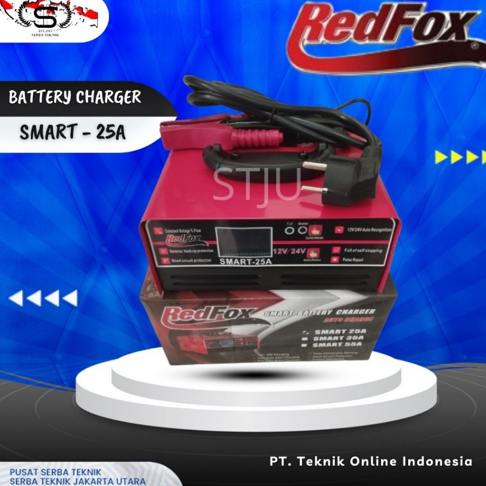 Jual Battery Charger Redfox Max 15A / SMART 25-A/ SMART 35A | Shopee Indonesia