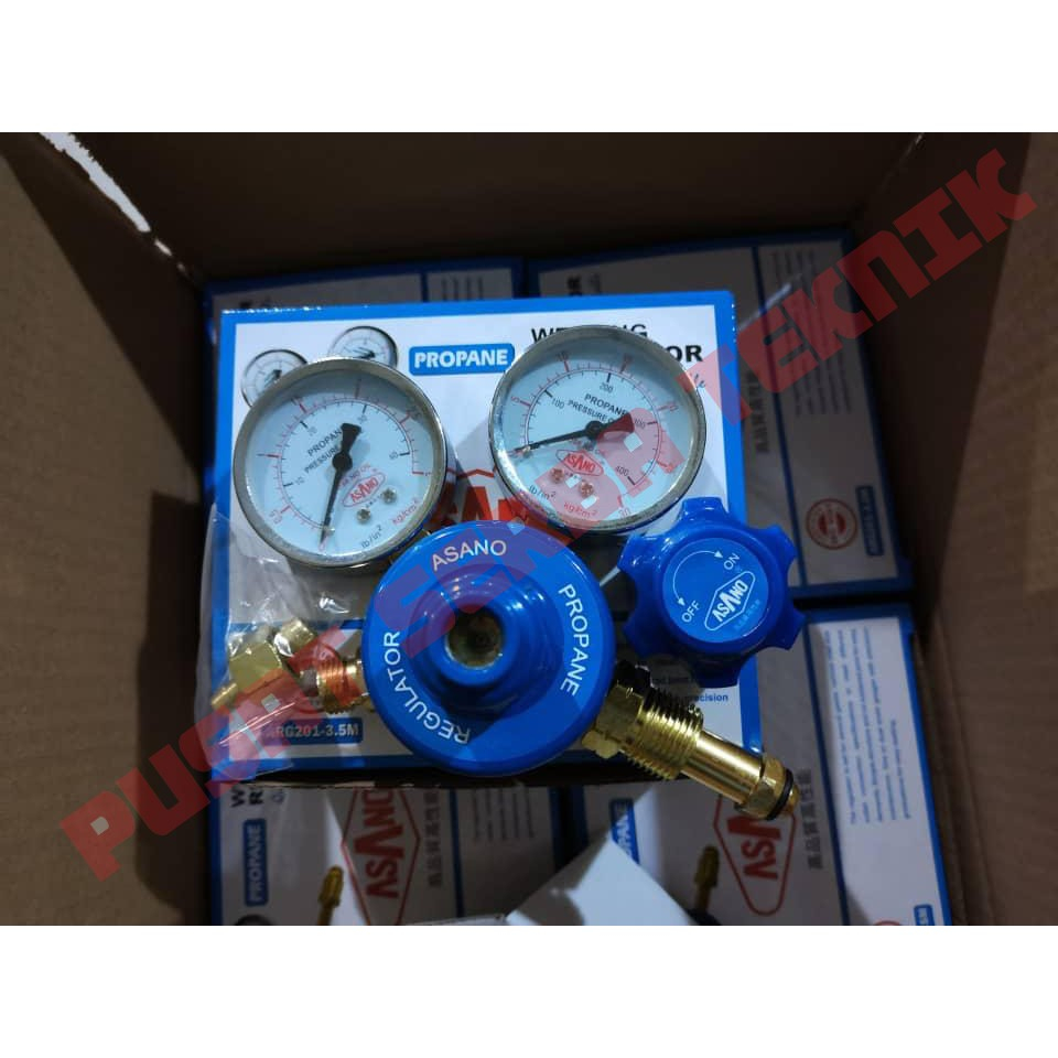 Jual REGULATOR LAS GAS LPG ASANO / REGULATOR LAS PROPANE GAS LPG ASANO ...
