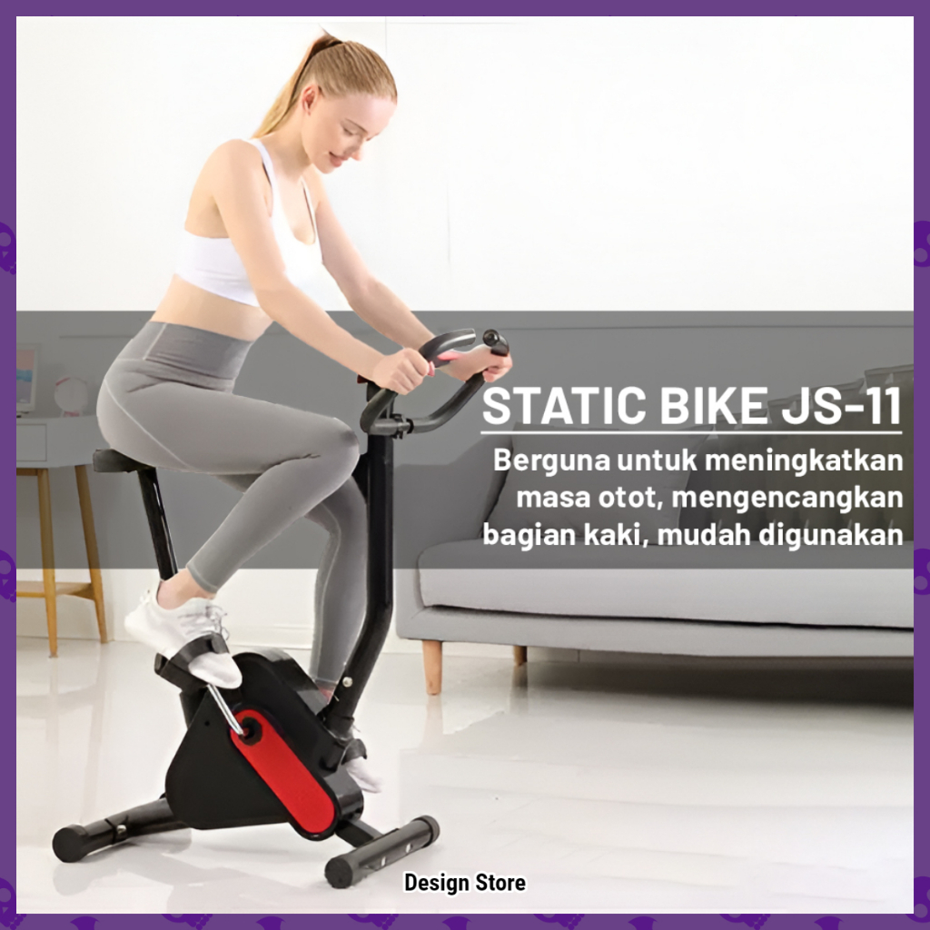 Jual Spinning Bike JS-11 Sepeda Statis Olahraga Alat Fitness DS88 ...