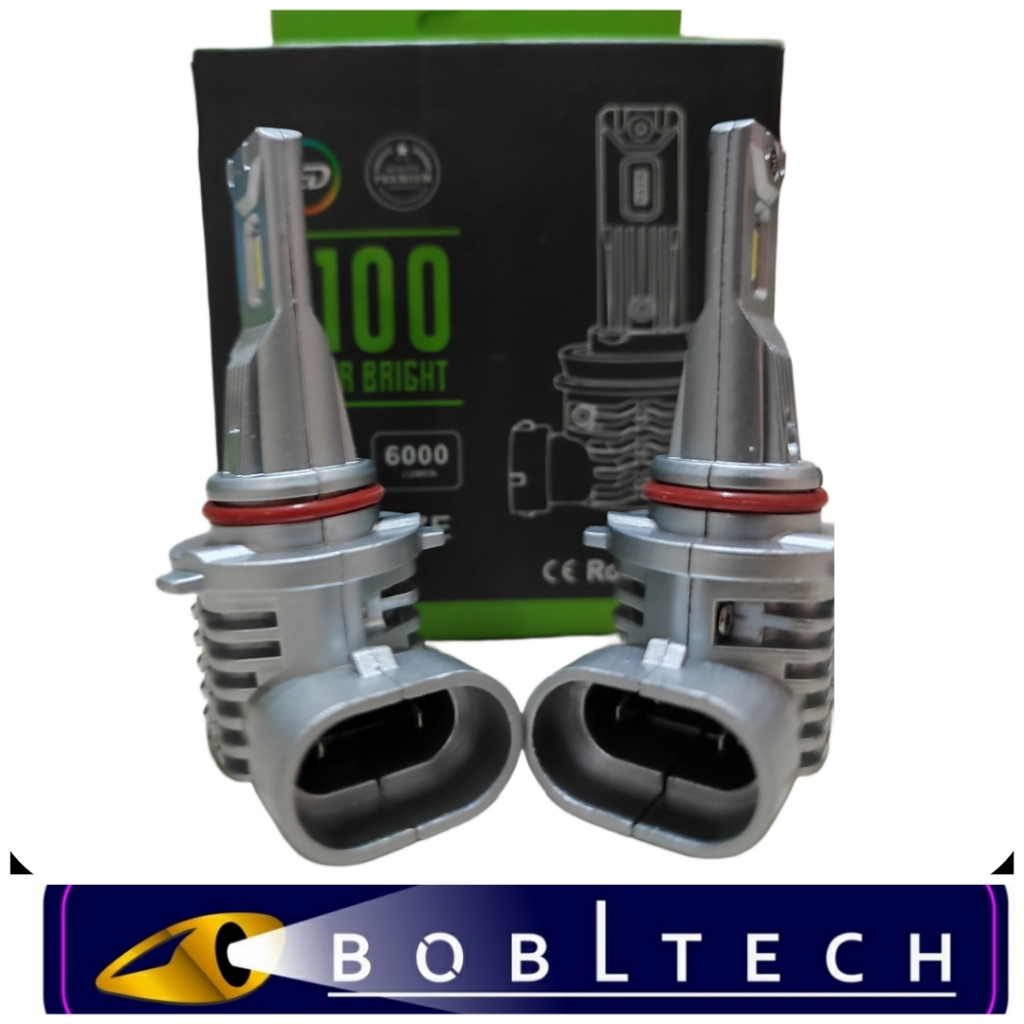 Jual BOBLTECH Lampu Mobil Led H11 H7 HB3 HB4 T100 Fanless Headlamp ...