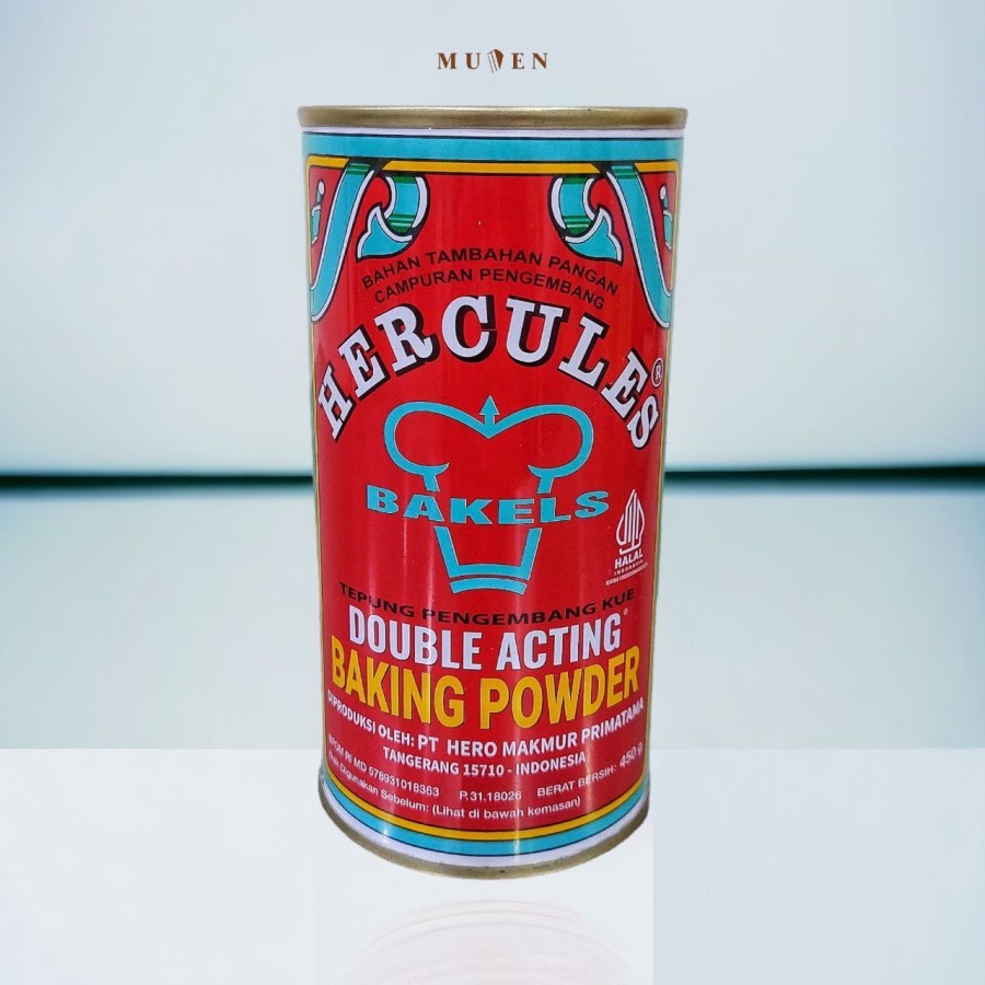Jual HERCULES DOUBLE ACTING BAKING POWDER 450 GR | Shopee Indonesia