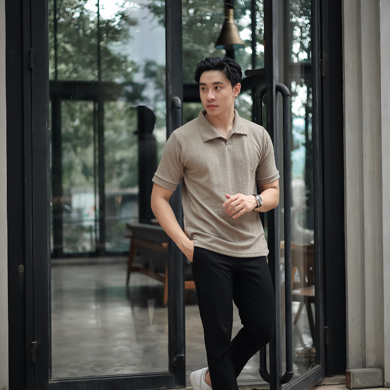 Jual Alvord Apparel Kenji Polo Aborigin Shirt Kaos Kerah POLO Pria / Kaos Polo Knit Cowok ...