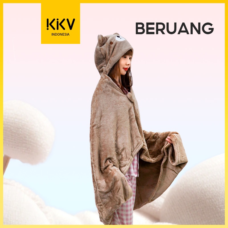 Jual KKV - alba sol Selimut Berkerudung Selimut Karakter Selimut Tidur Kantor office Air ...