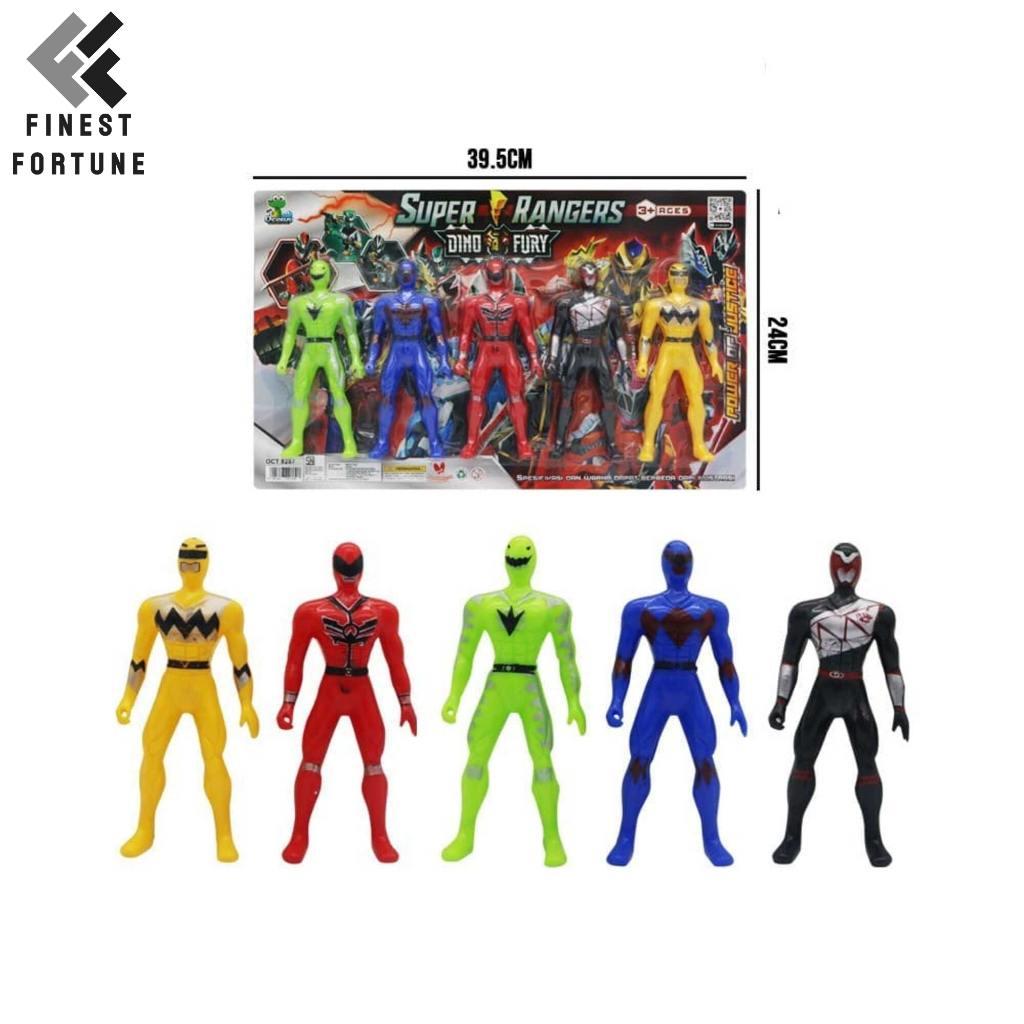 Jual MAINAN ANAK POWER RANGER 5 PCS SUPER RANGER (OCEAN TOY) | Shopee ...