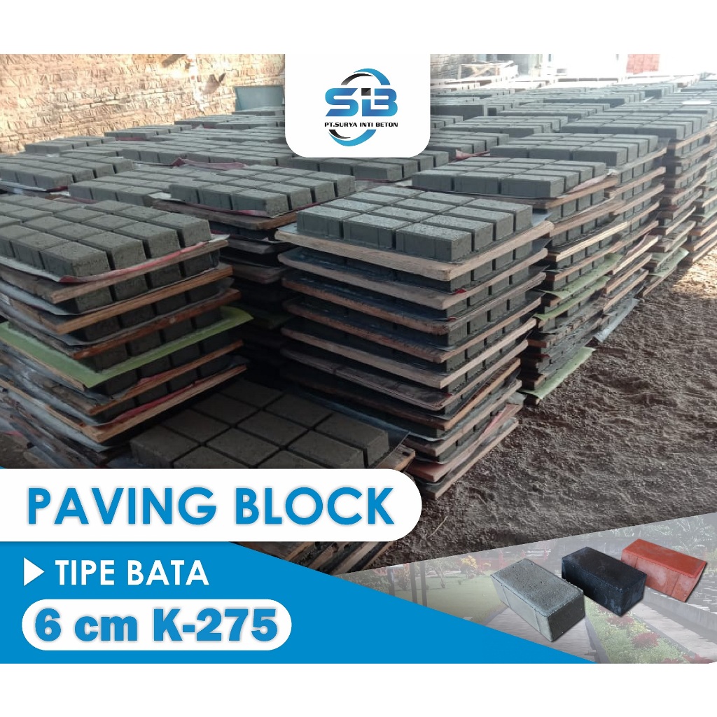 Jual Paving Block 6cm K-275 Natural | Shopee Indonesia