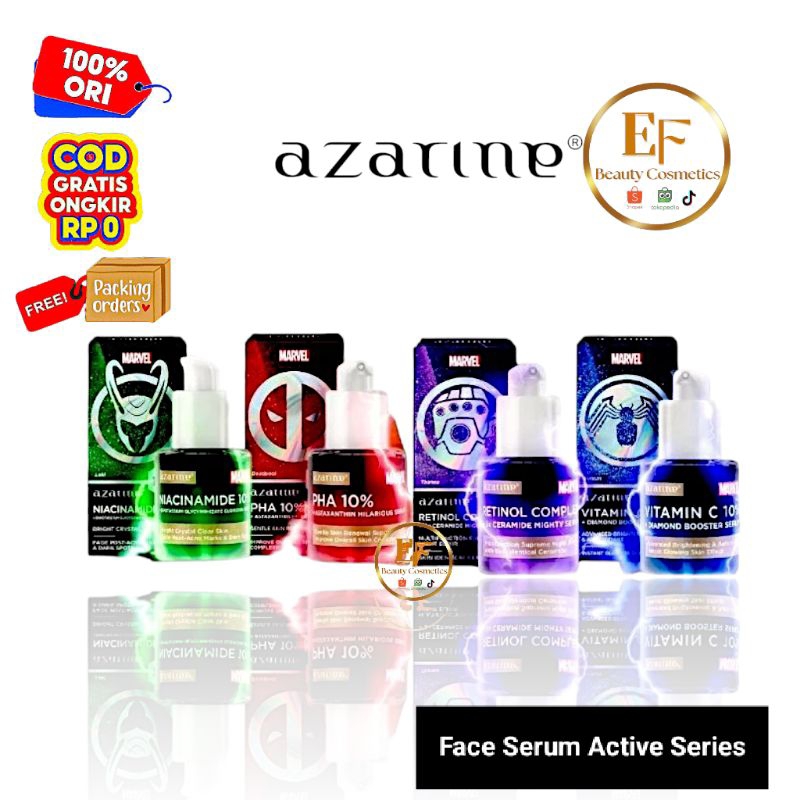 Jual AZARINE Serum Retinol Complex | Vitamin C 10% | Niacinamide 10% ...