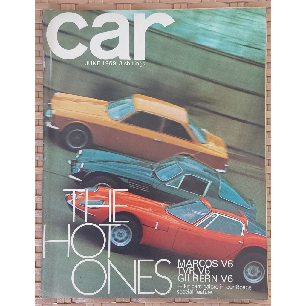 Jual VERY RARE - CAR Magazine June 1969, (English/buku bahasa inggris ...