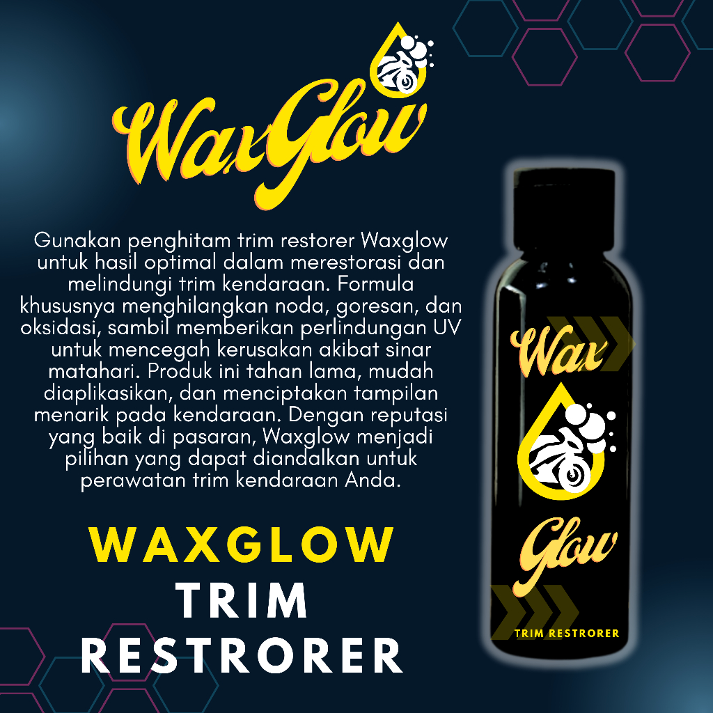 Jual WAX GLOW - TRIM RESTRORER | Shopee Indonesia