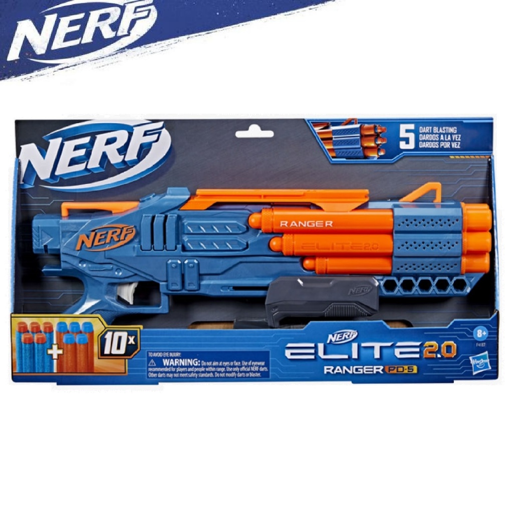Jual NERF Elite 2.0 Ranger Blaster PD-5 PD5 NRRF4187 | Shopee Indonesia