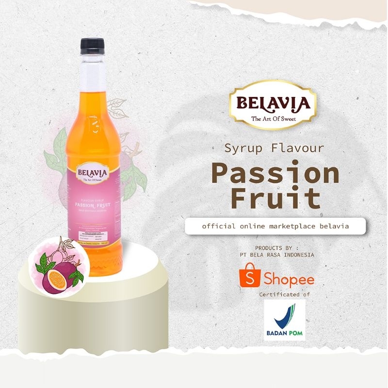 Jual Passion Fruit Syrup Belavia | Shopee Indonesia