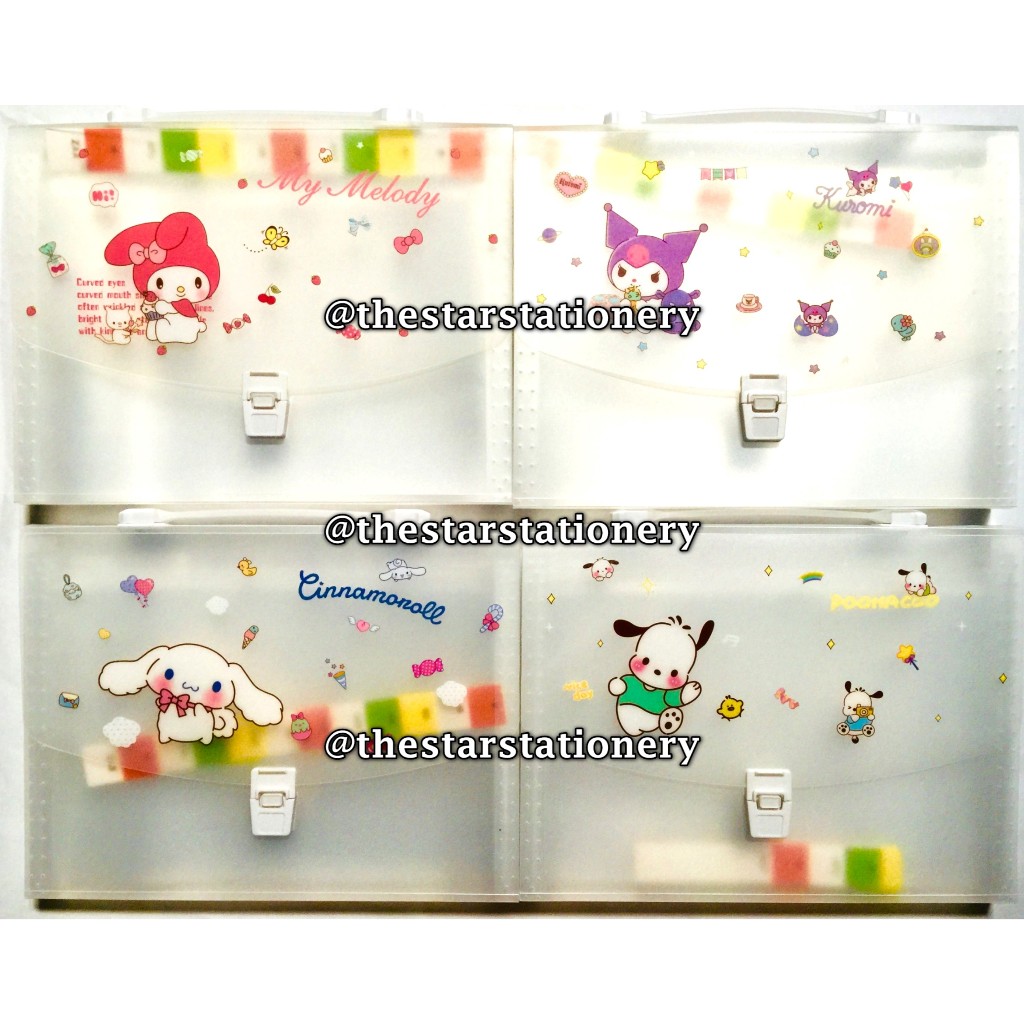Jual (1 Biji) Expanding File FQB-8291 Sanrio / Map Harmonika Sanrio ...