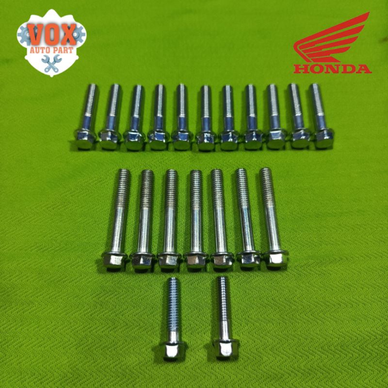 Jual Baut Blok Mesin Kopling Magnet Kanan Kiri Honda CS1 KWC (2009-2013) | Shopee Indonesia