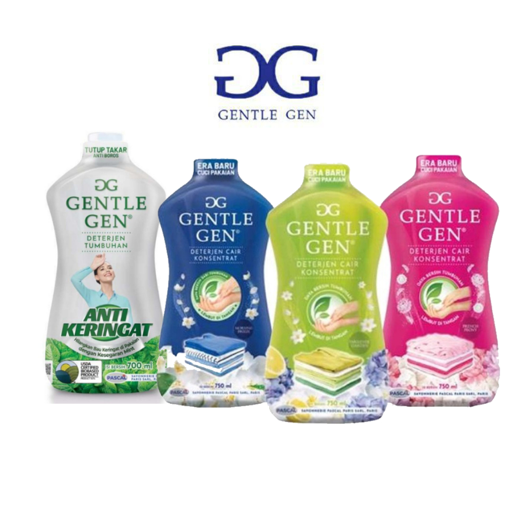 Jual 3 BOTOL Gentle Gen 700ml Detergen liquid Cair konsentrat | nisadkc ...