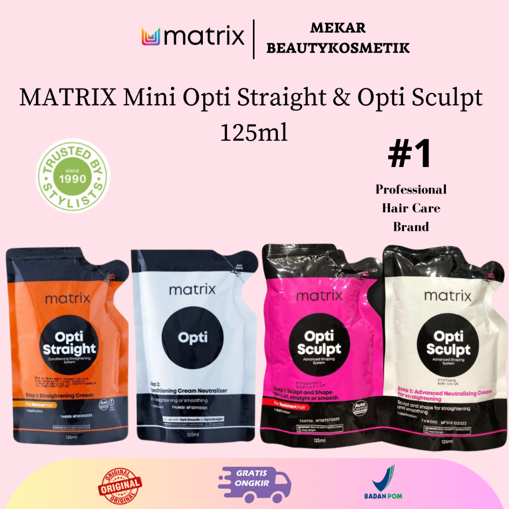 Jual MATRIX Mini Optisculpt | Optistraight | Step 1 + Neutralizing 2 x ...
