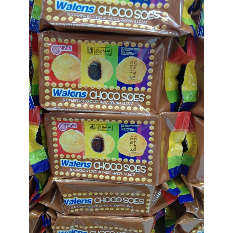 Jual nissin wallens choco soes 100 gr | Shopee Indonesia