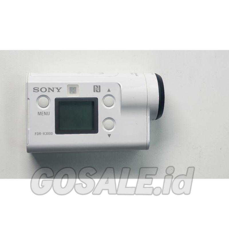 Jual ORIGINAL SONY FDR-X3000 4K Action Camera FULL LENGKAP 99% MULUS ...
