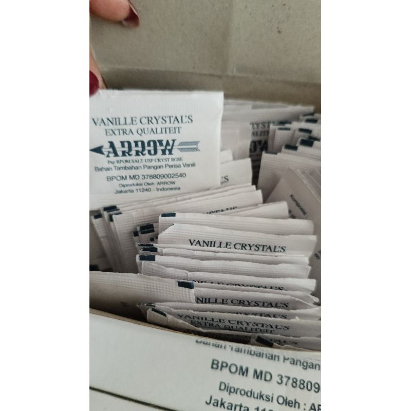 Jual vanilli vanille vaneli bubuk Arrow harga per box | Shopee Indonesia