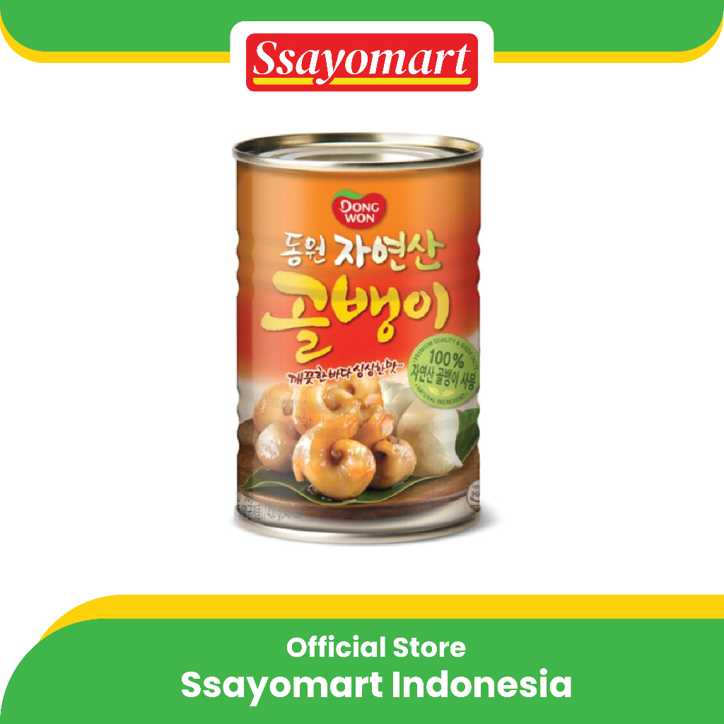 Jual Dongwon Bai Top Shell 400g - Kerang Bumbu Golbengi Made In Korea ...