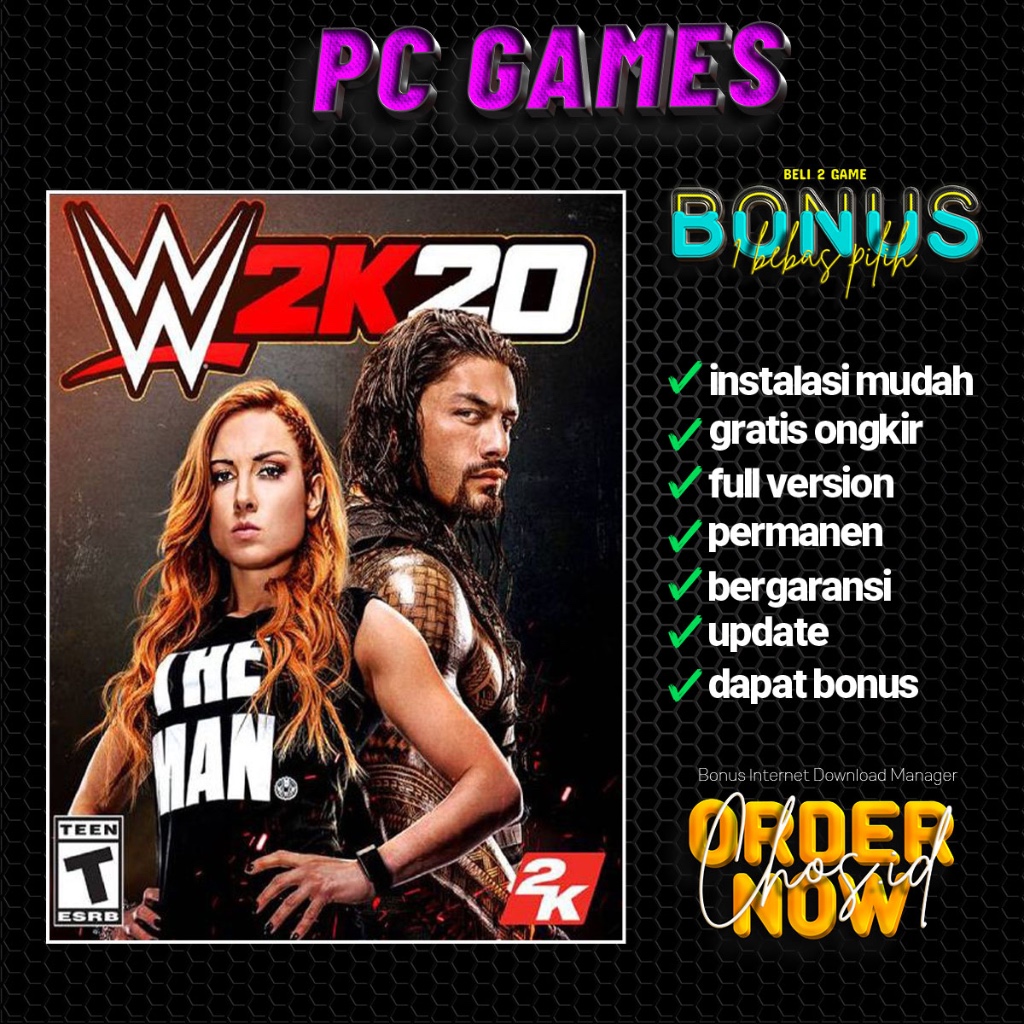 Jual WWE 2K20 | Game PC - Laptop | Shopee Indonesia