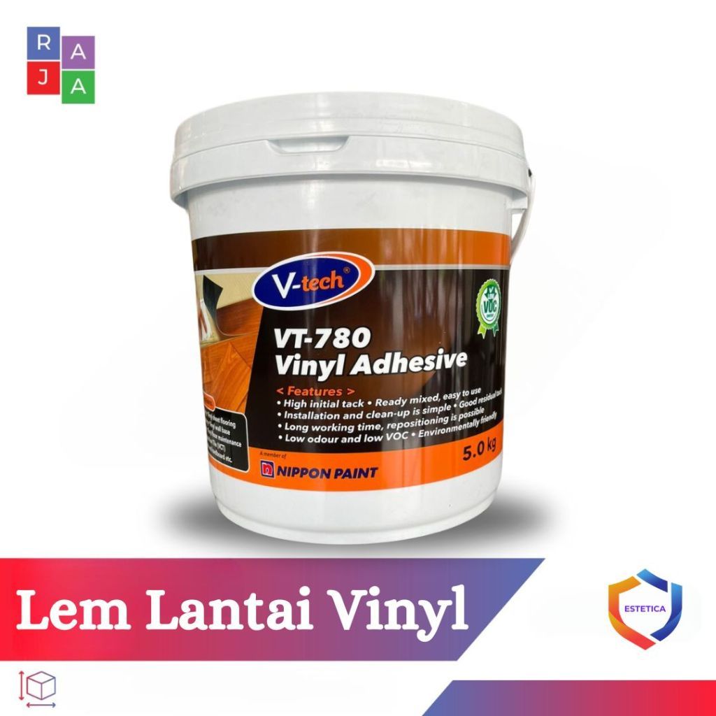 Jual (LEM KHUSUS VINYL) Lem Vinyl water based lantai vinyl 5KG | Shopee ...