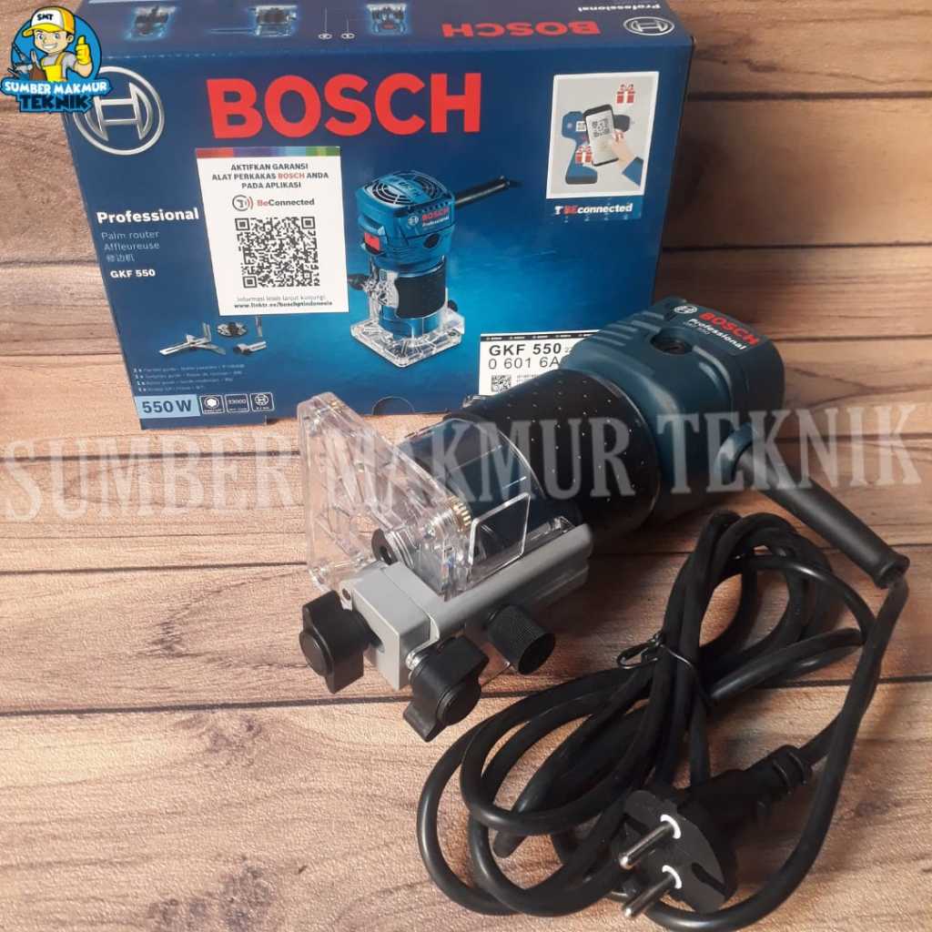 Jual Mesin Profil Wood Trimmer Kayu Bosch GKF550 GKF 550 | Shopee Indonesia