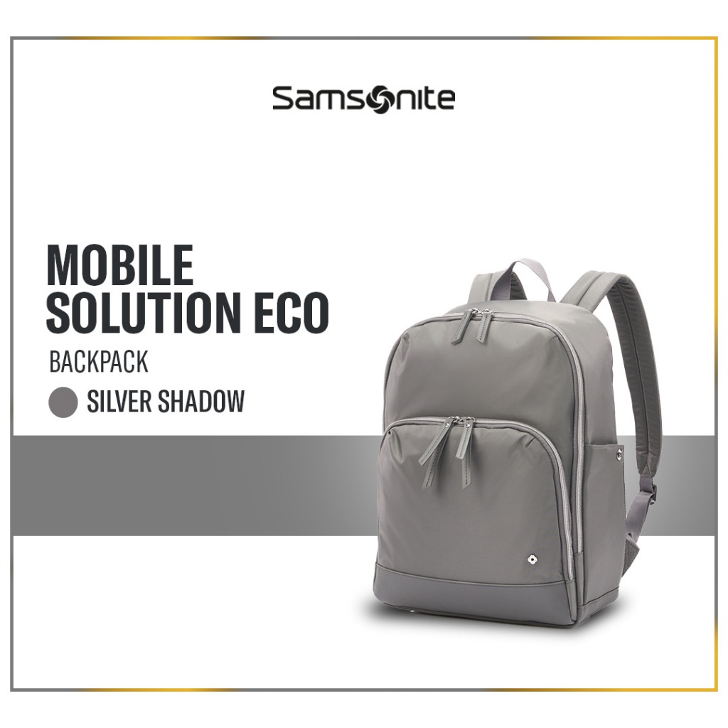 Jual Samsonite Mobile Solution Eco Classic BPV2 Antm - Silver Shadow ...