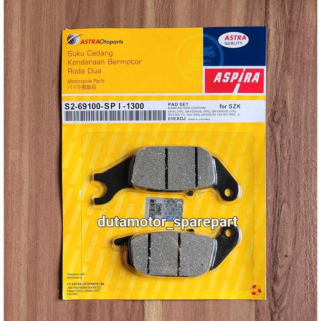 Jual KAMPAS REM CAKRAM BELAKANG SATRIA FU, JUPITER MX NEW, SUPRA X 125, VIXION ASPIRA Asli ...