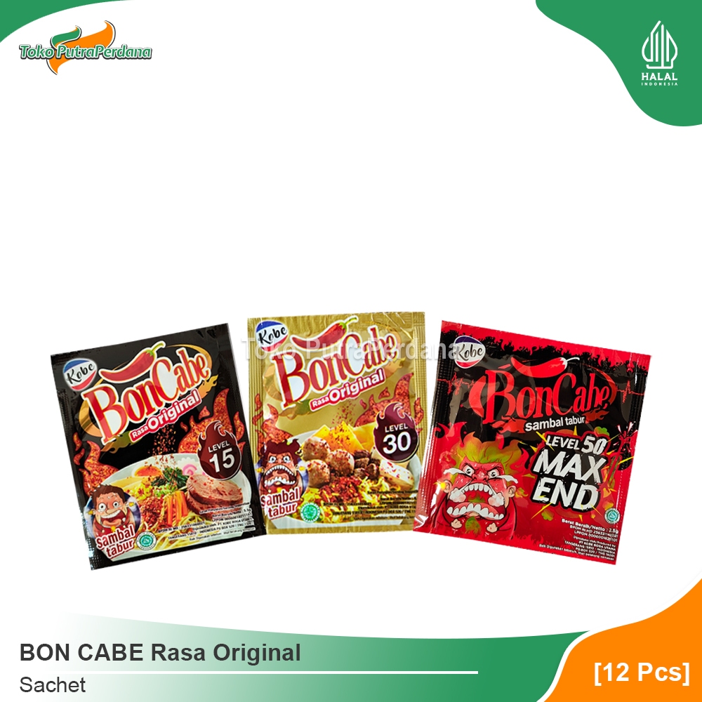 Jual BON CABE Rasa Original (12 Pcs) | Shopee Indonesia