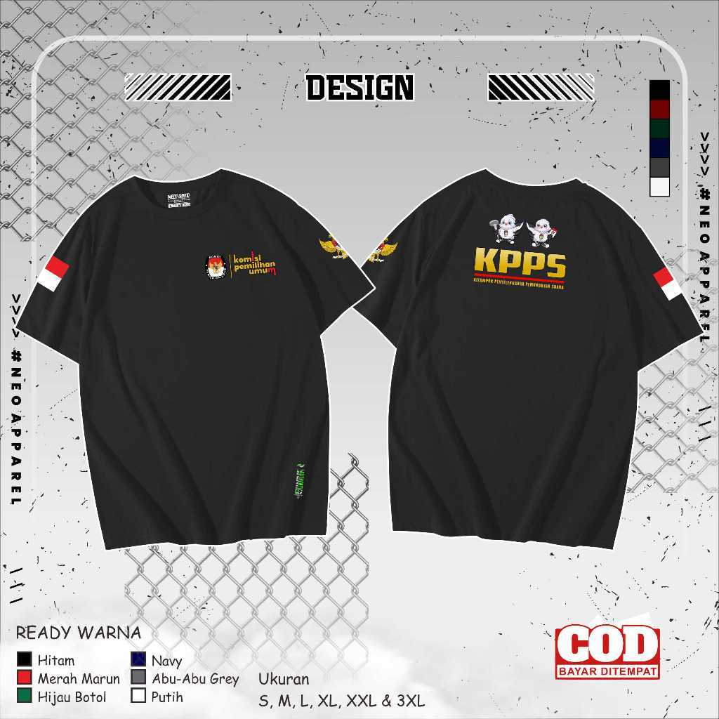 Jual Kaos Baju Kpps Pemilu 2024 B1 Kelompok Penyelenggara Pemungutan ...