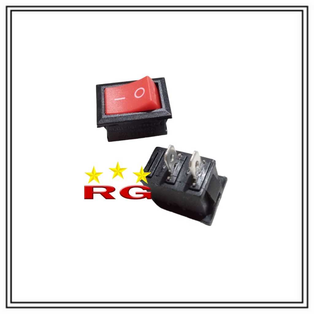 Jual SWITCH SAKLAR DISPENSER 2 PIN / ROCKER SWITCH DISPENSER 2 KAKI ON ...